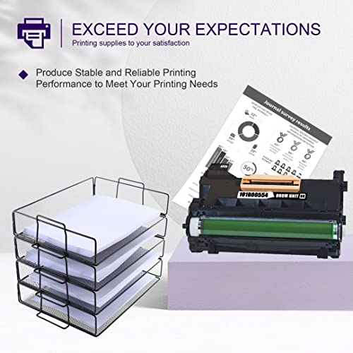 VersaLink B400/B405 Black Drum Unit (1-Pack) - UOTY Compatible 101R00554 Drum Unit Replacement for Xerox VersaLink B405 B400 B400DN B400N B405DN Printer