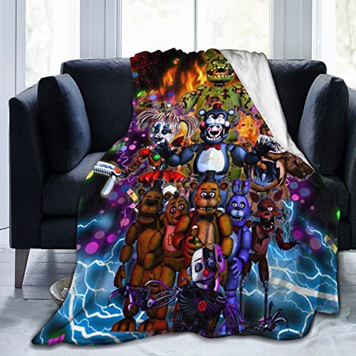 xuebi Ultra-Soft Flannel Throw Blankets Fleece Blanket Cozy Warm for Living Room Couch Bed All Season 50''x40''