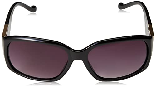 Jessica Simpson Women's J5555 Retro Wrap Rectangular Sunglasses with UV400 Protection - Glamorous Lighweight Sunglasses for Women, 60mm