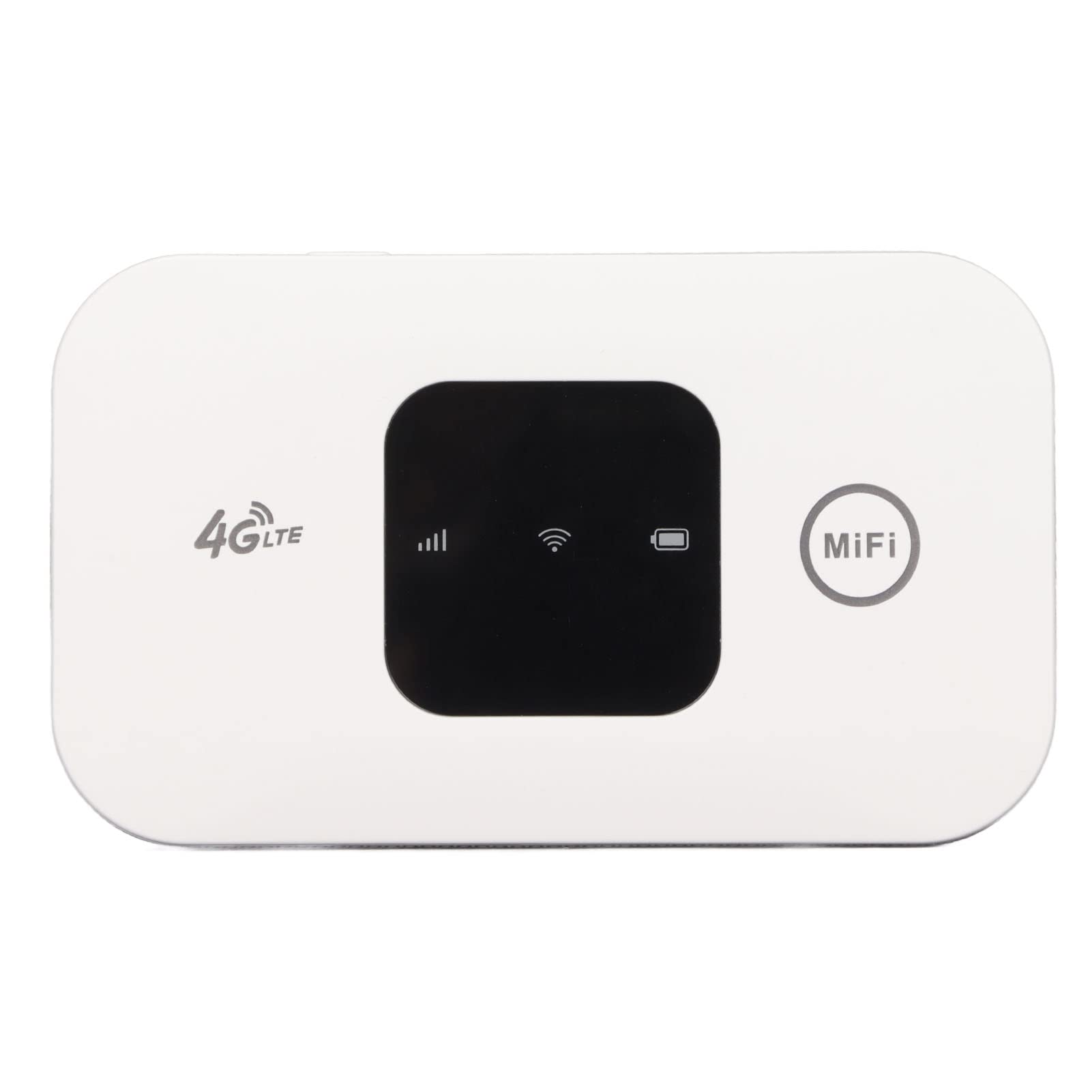 Portable Internet Hotspot, 150Mbps High Speed 4G Strong Coverage Unlocked SIM Card Router Supports Band B1/3/5/7/8/20/40, for Home, Office, Travel