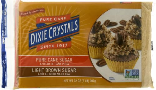 Imperial Sugar Dixie Crystals Light Brown Sugar, 2 lb