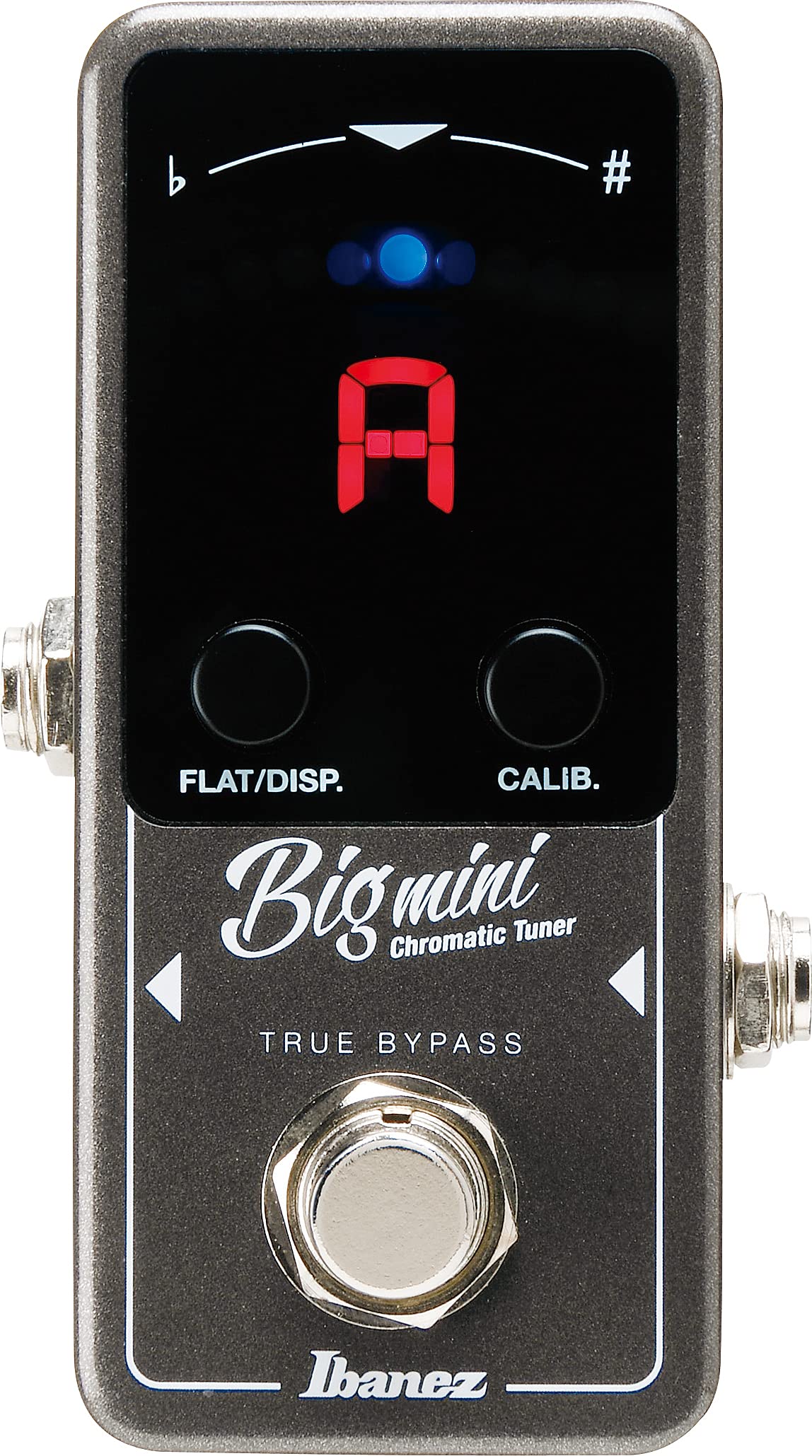 Ibanez, 1/4-Inch Right Angle Chromatic Guitar/Bass Pedal Tuner (BIGMINI)