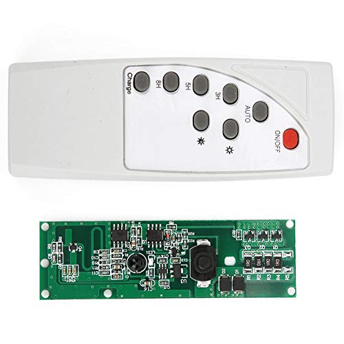 Solar Circuit Board, Light Controlled Radar Human Body Induction Solar Lamp Controller Module with Remote Control