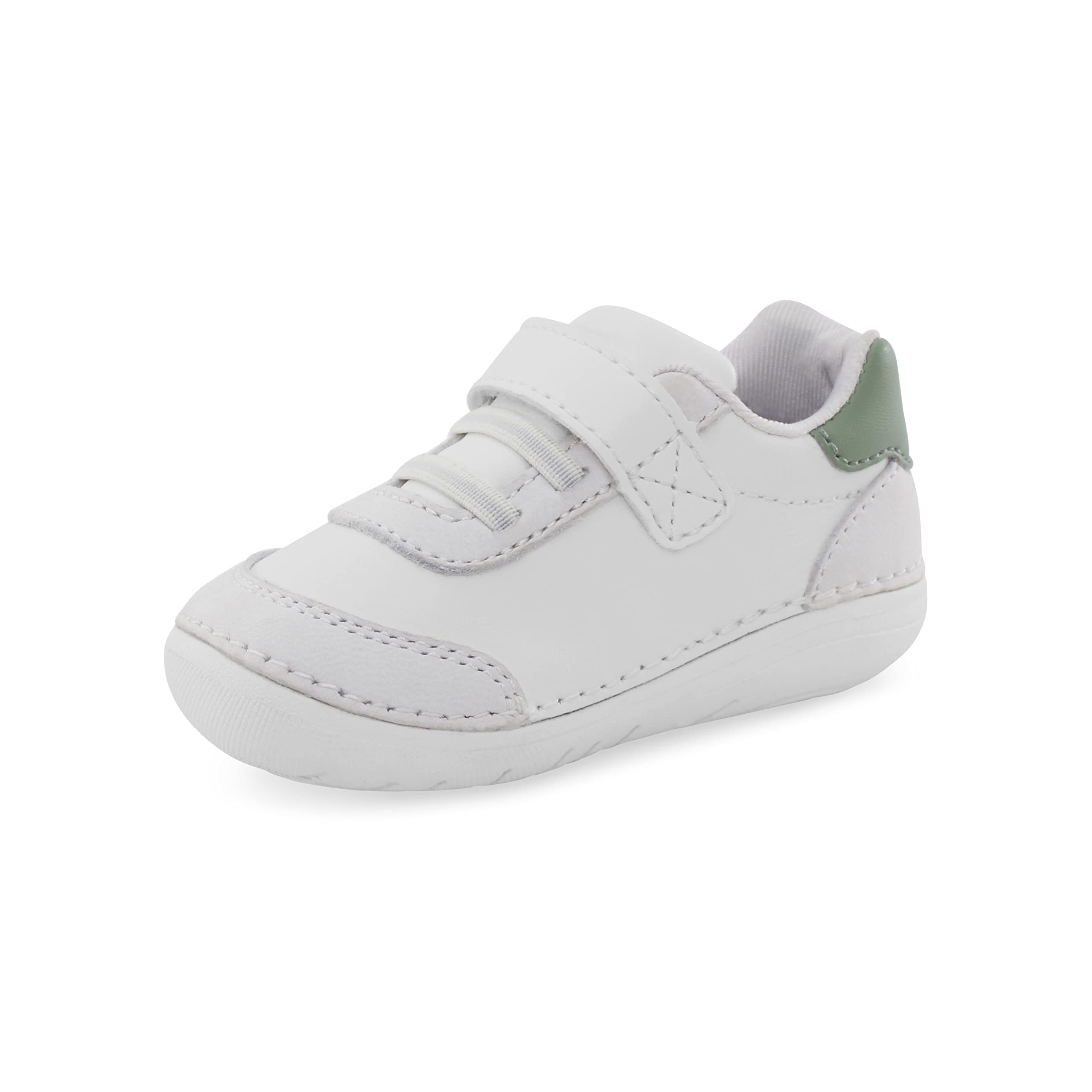 Stride Rite Baby Soft Motion Kennedy 2.0 Sneaker, White Pine, 6 US Unisex Infant