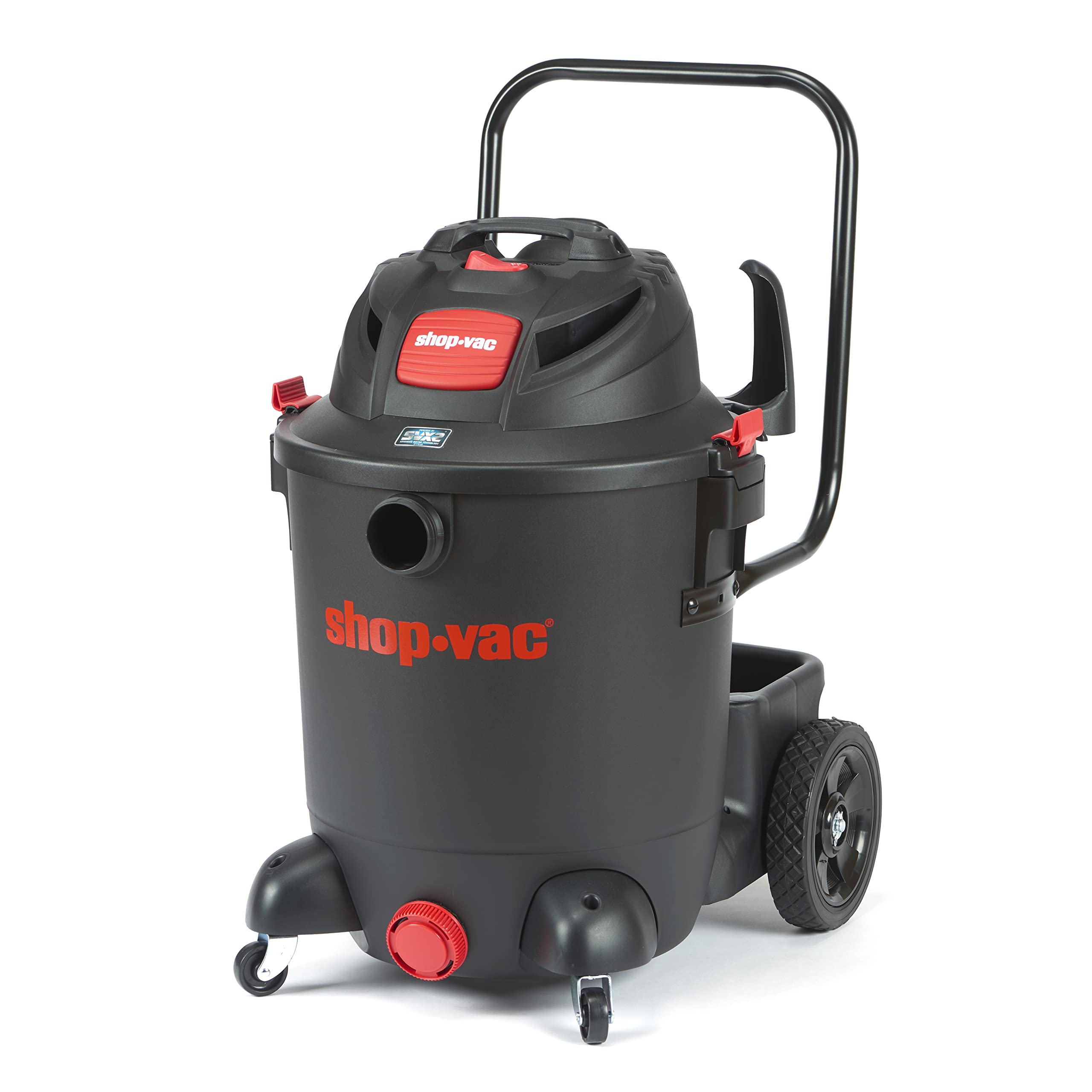 Shop-Vac 8251205 Wet Dry Utility Vacuum with SVX2 Motor Technology, 12 Gallon, 2.5 Inch Diameter x 8 Foot Hose, 140 CFM, (1 Pack)