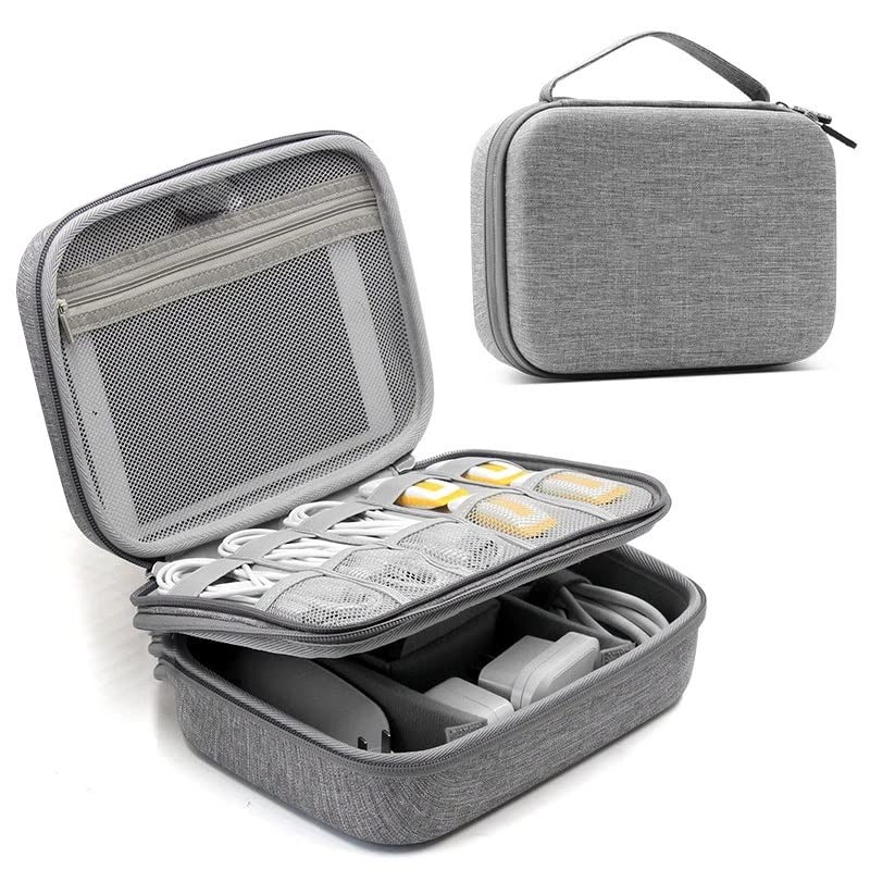 WALNUTA Portable Storage Bags Gadgets Organizer Case Accessories Item Zipper CosmeticBag