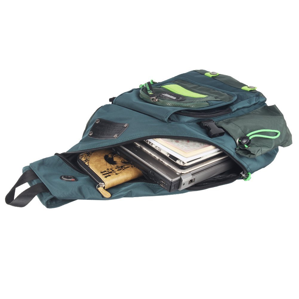 Innturt Large Sling Bag Backpack Pack 13" 14" Laptop Bag Satchel Festival Travel