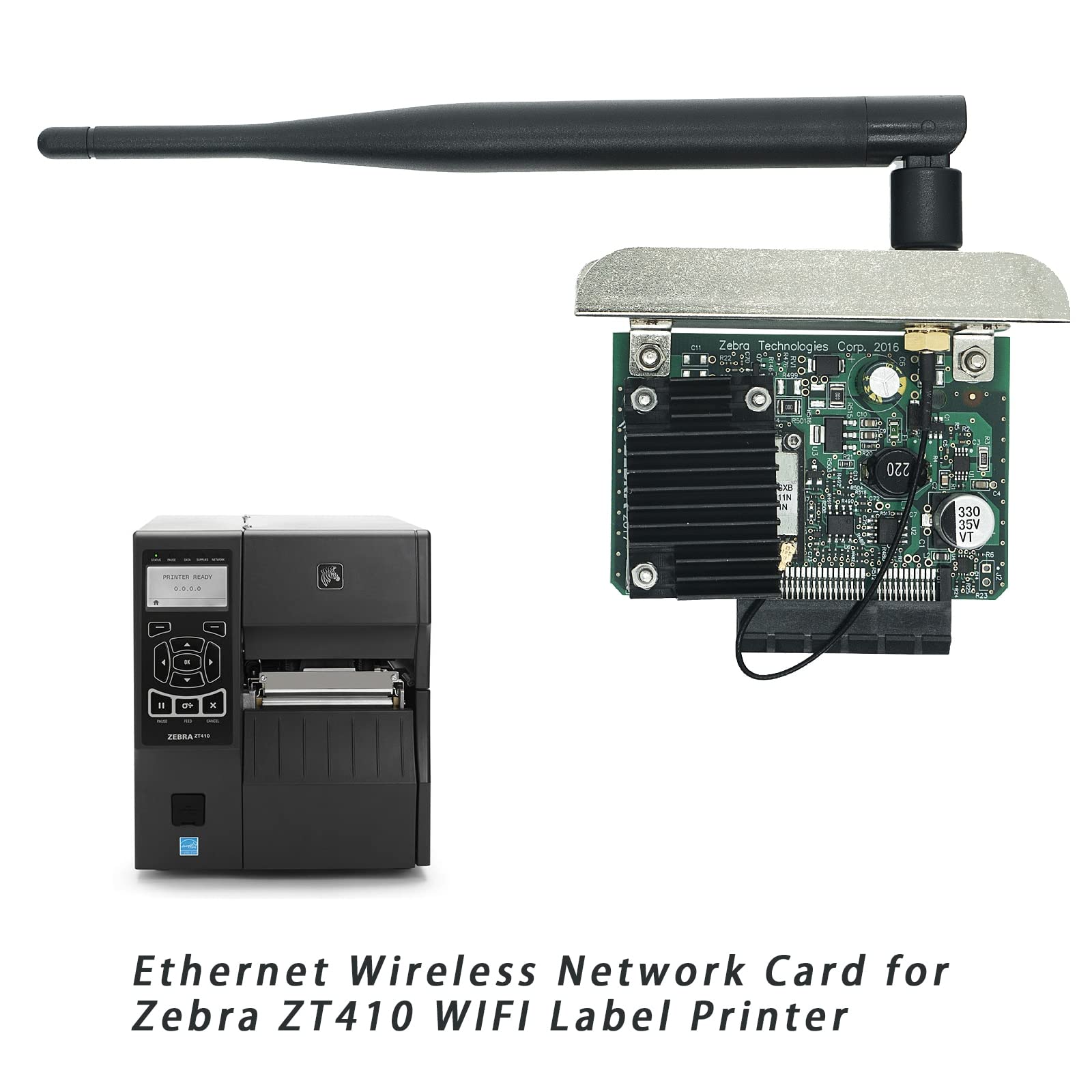 Printer Accesstories Wireless WiFi Card P1033782-101 Print Server for Zebra ZT210 ZT230 ZT410 ZT420