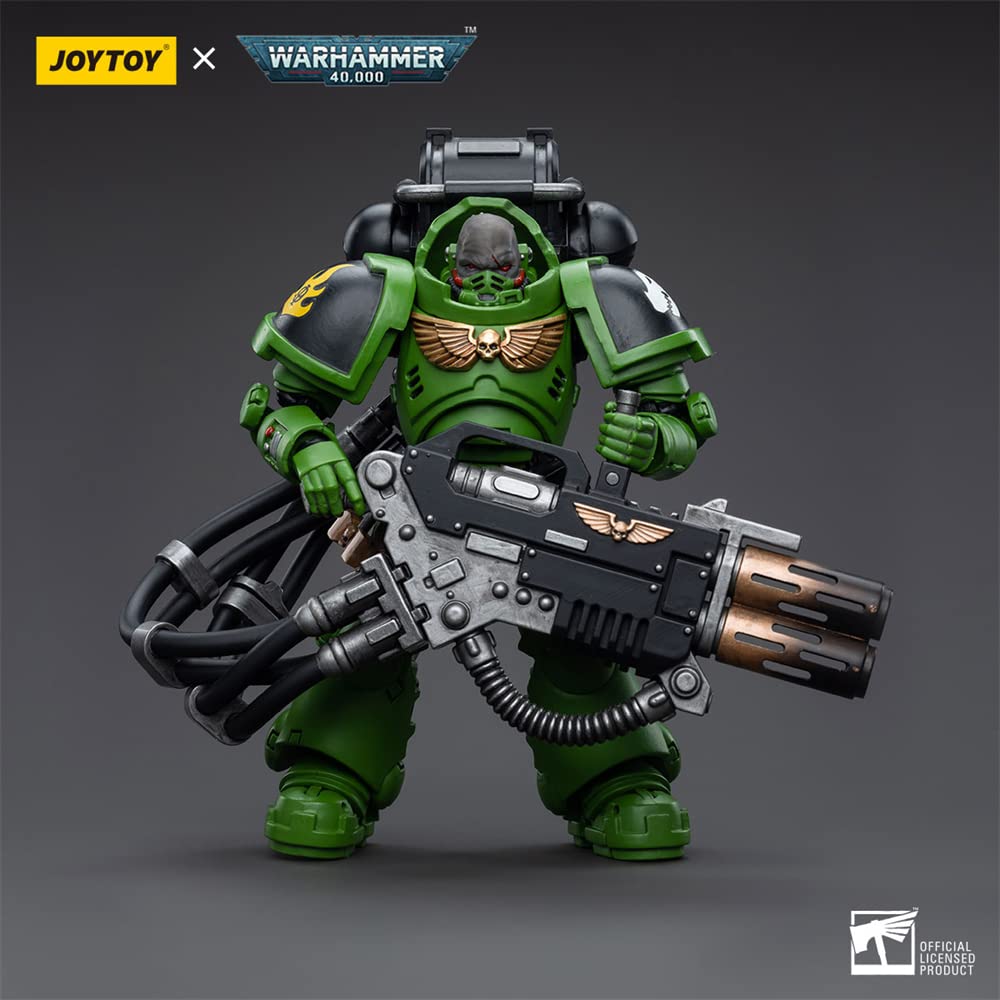 HiPlay JoyToy Warhammer 40K Salamanders Eradicators Brother Xavak 1:18 Scale Collectible Action Figure