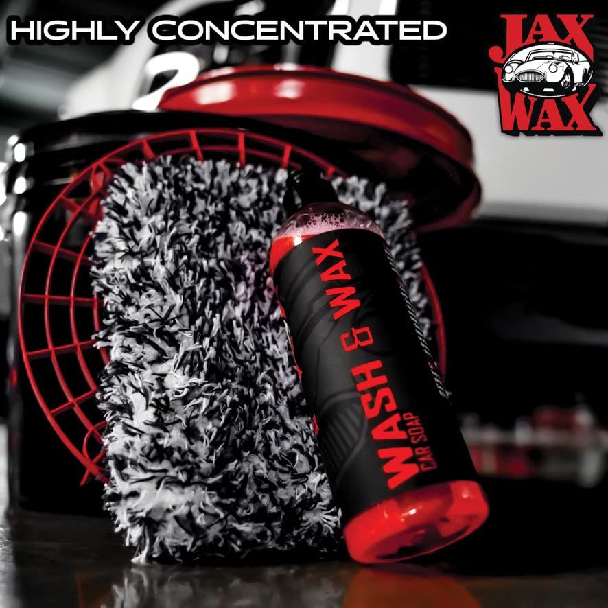 Jax Wax Wash N Wax Concentrated Commercial Car Soap 32 Oz