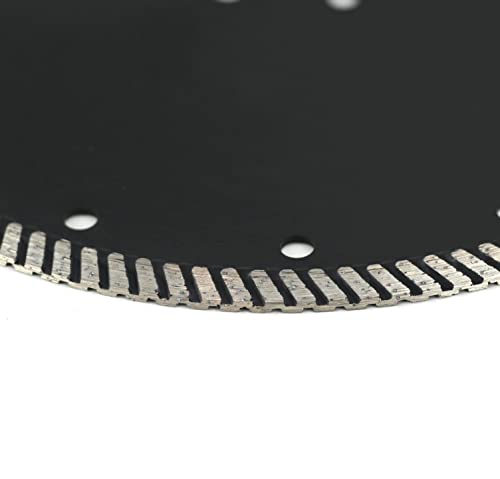 Stadea SBD104C Diamond Saw Blade 6-Inch Continuous Turbo Dry Cutting - Cuts Granite Quartz Quartzite, Fits Grinder, Saw Cutter, 8 MM Segments - Pack of 1