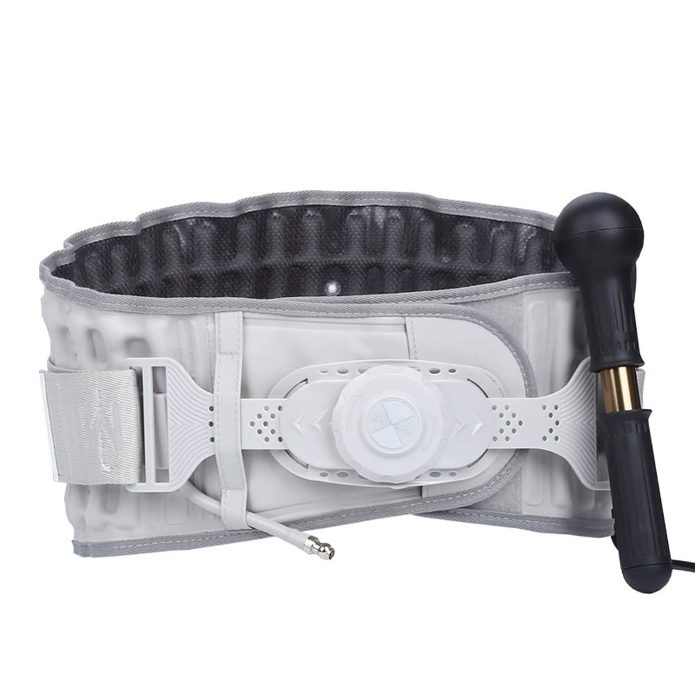 LSRRYD Durable Lumbar Support Belt Back Support Belt Inflatable Traction for Pain Relief and Injury Prevention