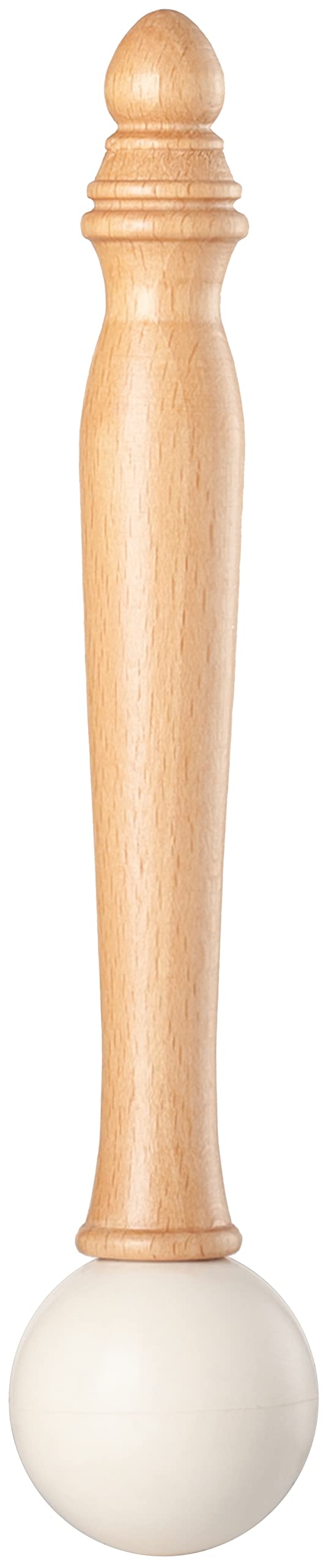 MEDITUNE Rubber Mallet for Crystal Singing Bowls (High Hardness Beech)