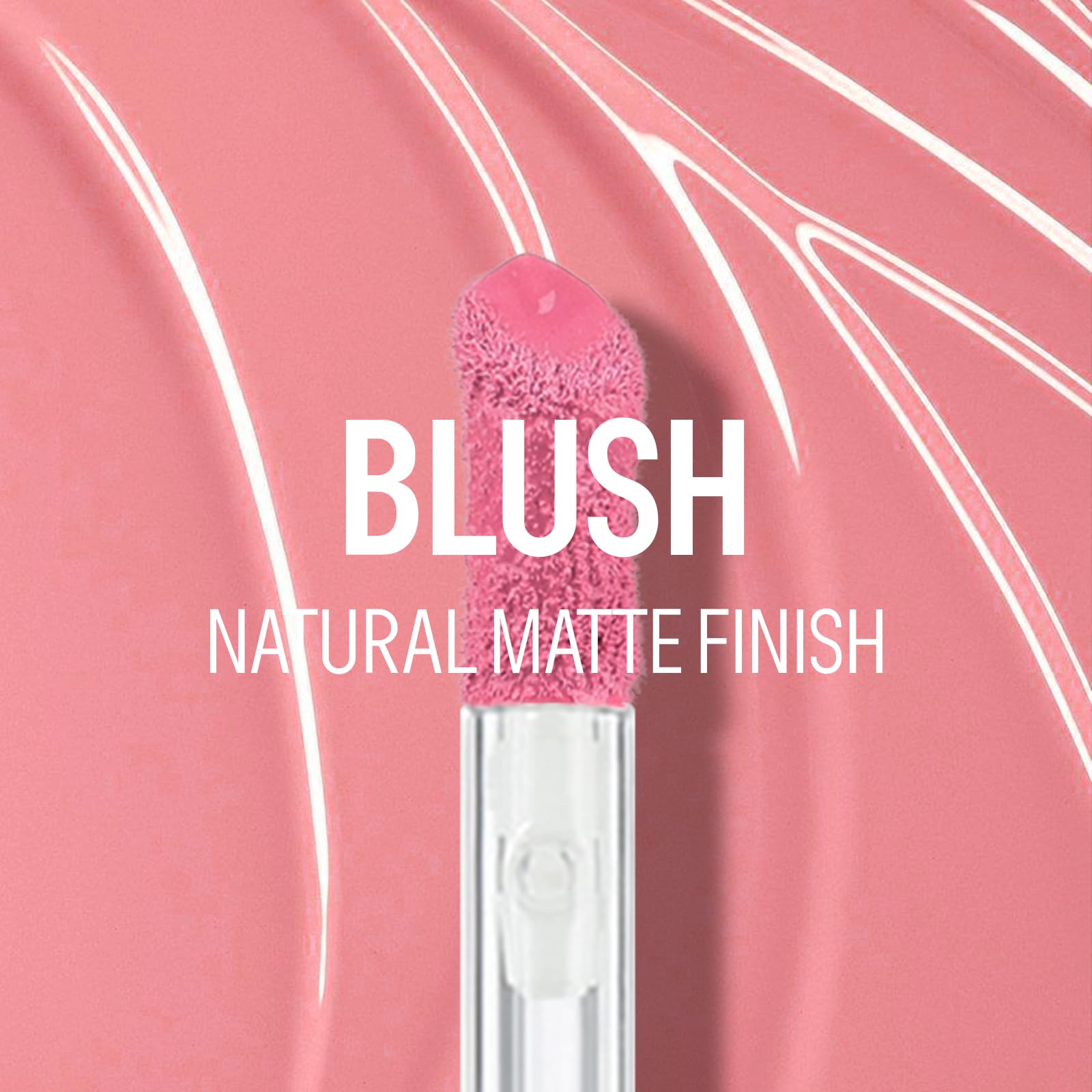 KYDA Liquid Blush, Matte Tinted for Cheeks, Lasting Dewy Finish, High Pigment Soft Creamy Blush, Blendable Lightweight Cover-Cool Pink