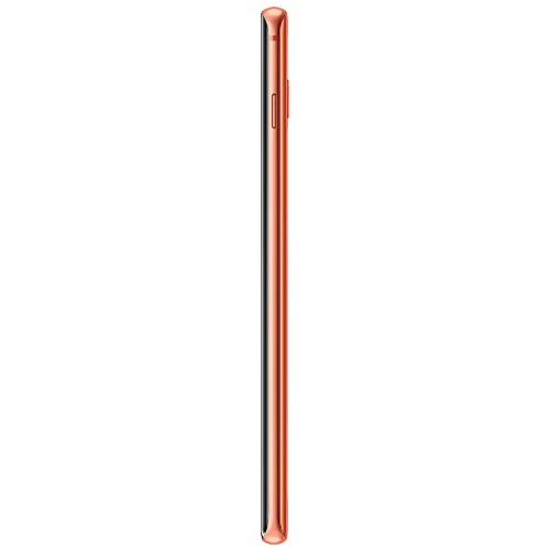 Samsung Galaxy S10+ Factory Unlocked Android Cell Phone | US Version | 128GB of Storage | Fingerprint ID and Facial Recognition | Long-Lasting Battery | Flamingo Pink