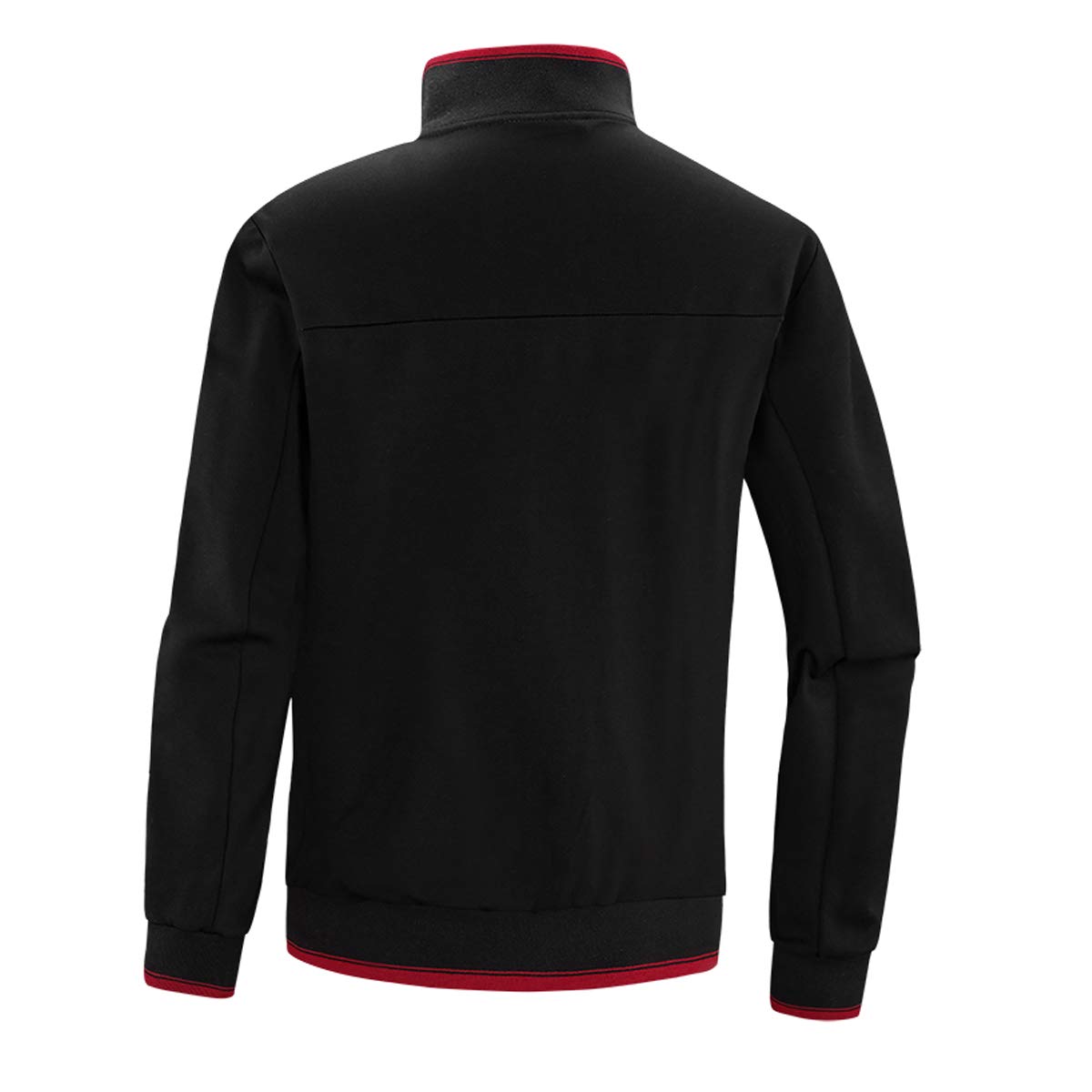 INVACHI Men's 2-Piece Full Zip Athletic Tracksuit Set Jacket & Pants for Active Fitness and Jogging