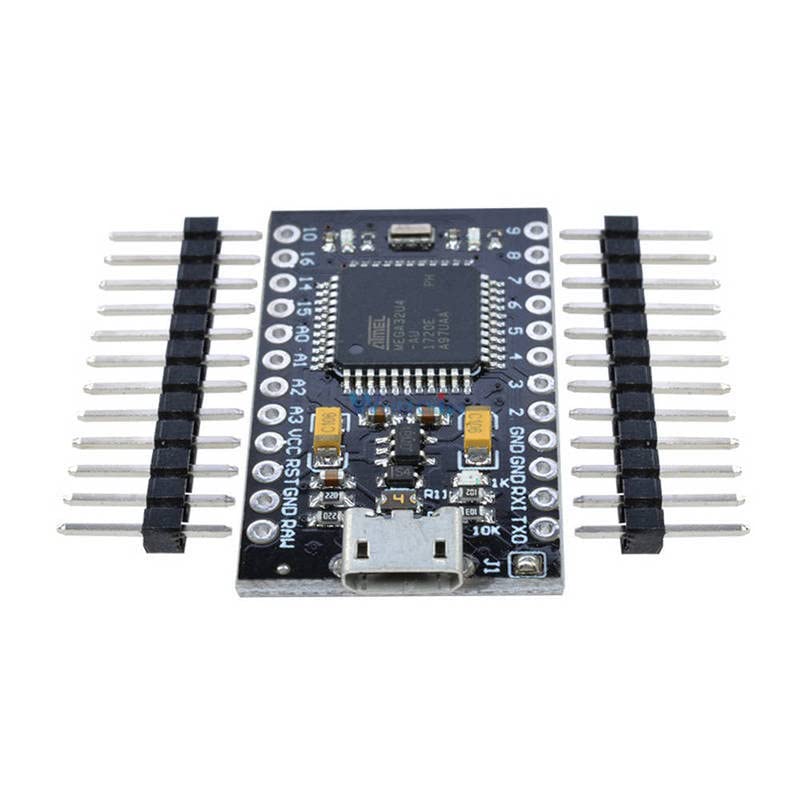 Pro Micro ATmega32U4 ATMEGA32U4-AU 5V/16MHz Module USB Controller Board for Arduino Nano with The Bootloader Version