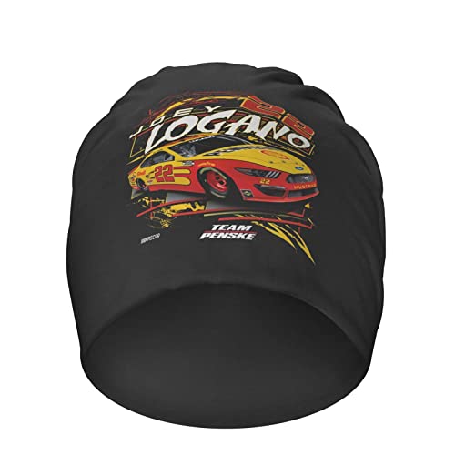 Joey Logano 22 Skull Cap Helmet Liner Head Beanie Hard Knit Hat Wicking Soft Cycling Football Bonnet