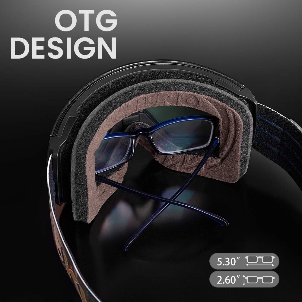 KHUNO Jaeger Snow Goggles - Toric Lens w/Luminous Refractive & VMD System Grey