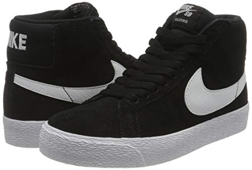NIKE Unisex Fitness Shoes, Black/White-White-White, 10 US Men