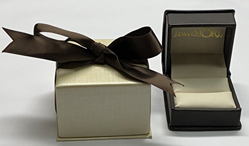JewelMore 1/2ctw Diamond Engagement Ring in 10k White Gold (white-gold, 8)