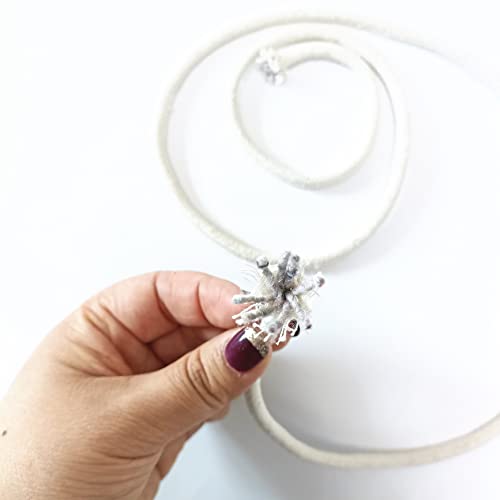 LOONELO 5pcs Gong String with 39.4 inches,Traditional Percussion Instrument Gong Rope for Any Size of Gong