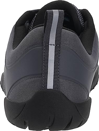WHITIN Men's Trail Running Shoes Barefoot Minimalist Zero Drop Size Cross Training Walking Fitness Lightweight Outdoor Hiking Dark Grey 45
