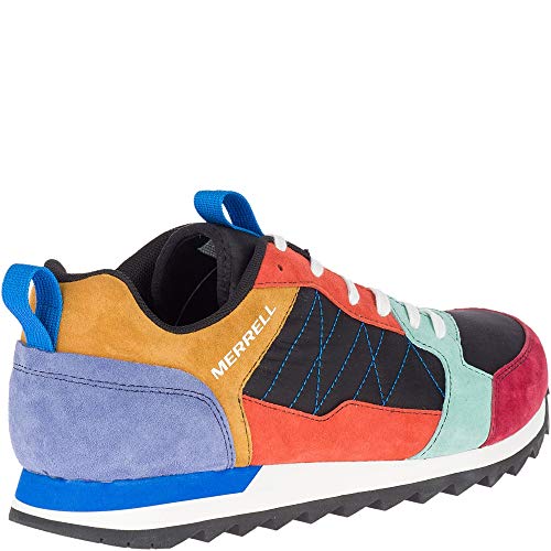 Merrell® Alpine Sport Sneakers for Men – Leather and Nylon Construction – Lightweight EVA Midsole Sport Multi 12 M
