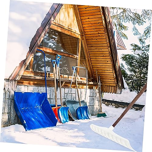 SUPVOX Hand Truck Snow Scraper Plastic Scraper Plastic Broom Telescopic Broom Snow Remover for Cars Windshield Snow Brush Snow Removal Snow Shovel Rake Sidewalk Snow Shovel