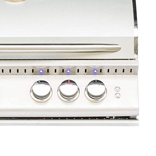 Summerset Sizzler Pro 32-inch 4-burner Built-in Natural Or Propane Gas Grill with Rear Infrared Burner SIZPRO32-NG Or SIZPRO32-LP