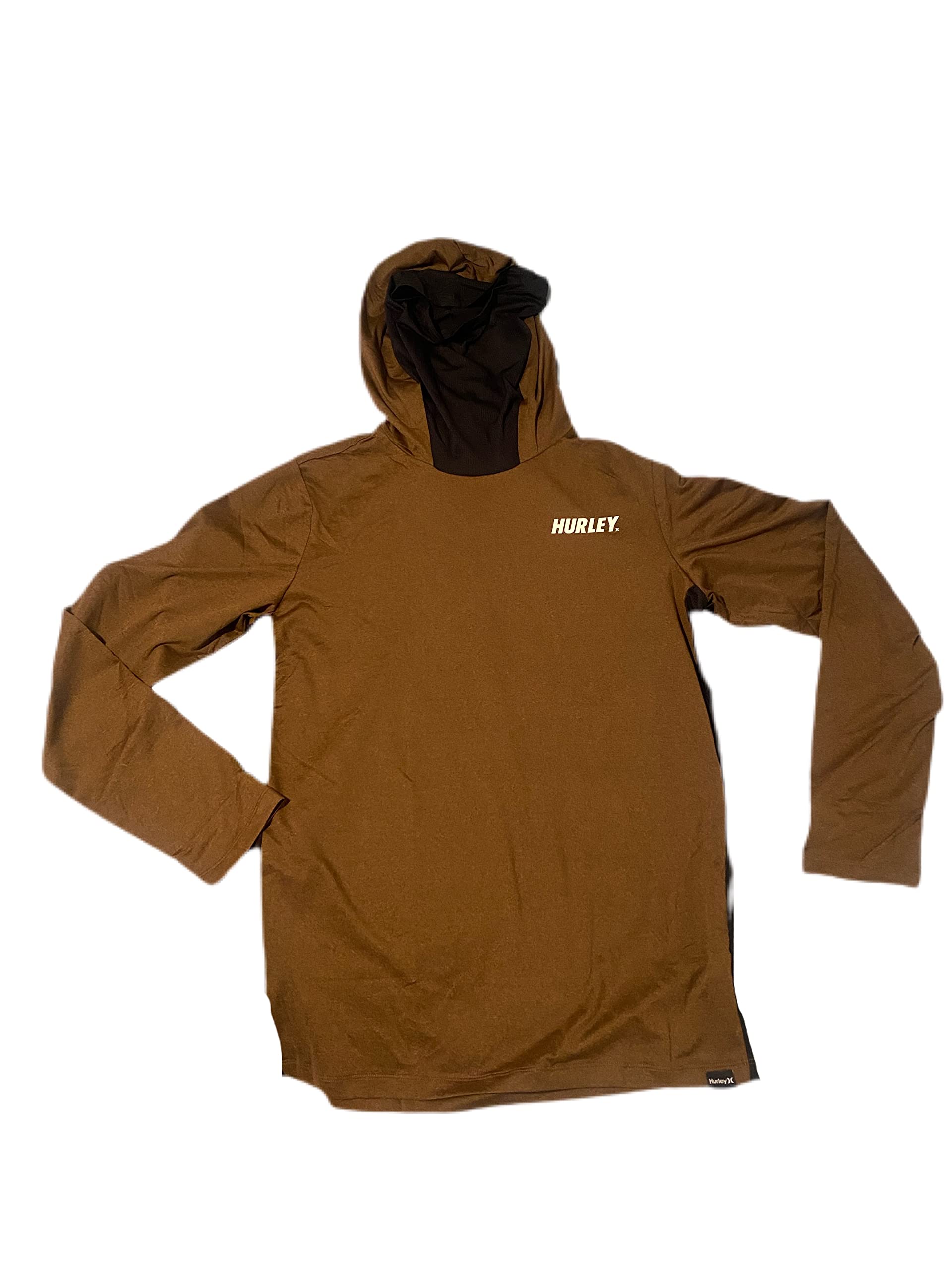 Hurley H2O-DRI Atticus Fastlane LS Surf Hoody - Ale Brown - M