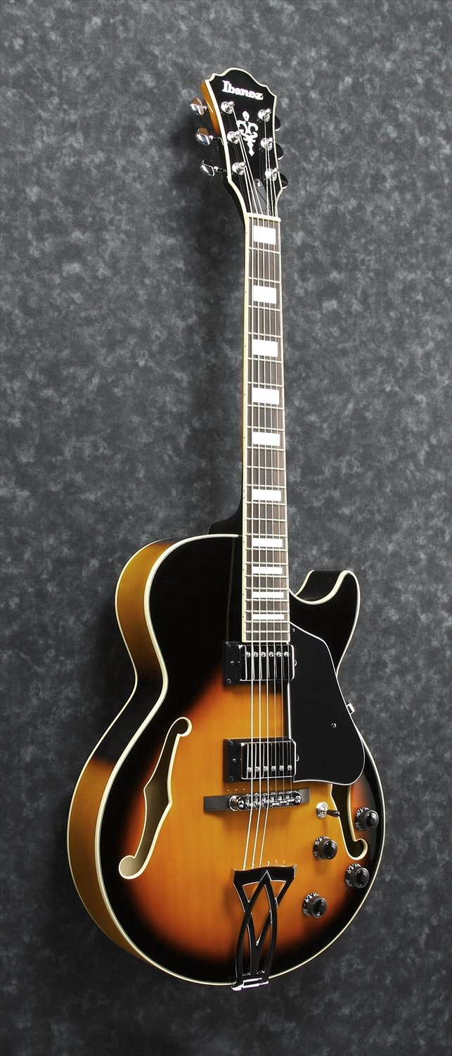 Ibanez AG75BS Artcore Hollowbody Electric Guitar, Brown Sunburst Finish