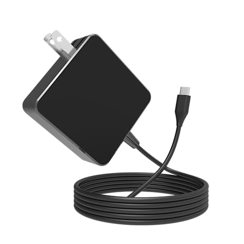 Universal 65W USB C Charger - USB C Laptop Charger 65 watt Type C : for Lenovo/HP/Dell/Steam Stream Steak Deck/Asus/Samsung/Acer/MacBook pro and All Computer or Smart Phone,USB-C AC Power Adapter Cord