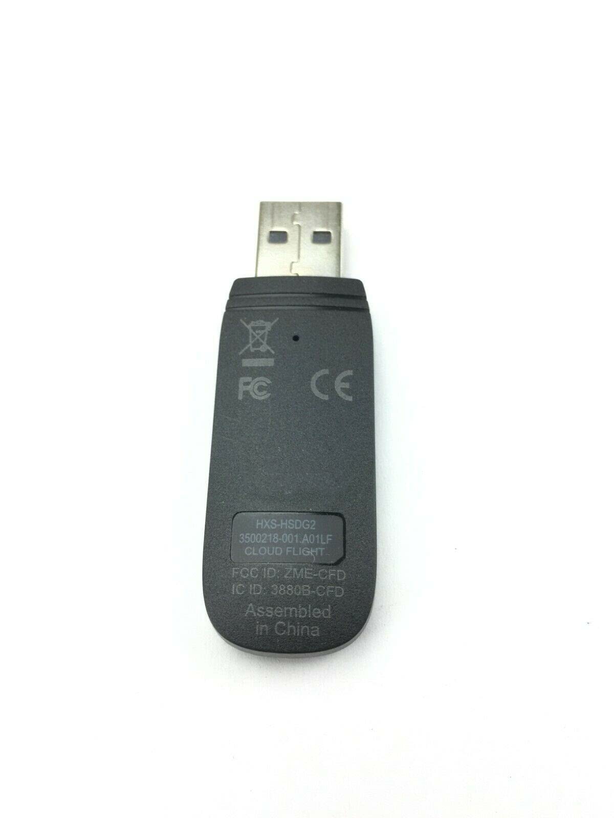 Kingston Technology Corporation Hyper X Cloud Flight Wireless Headset USB Dongle Plug Adapter Receiver HXS-HSDG2 PS4 & PC