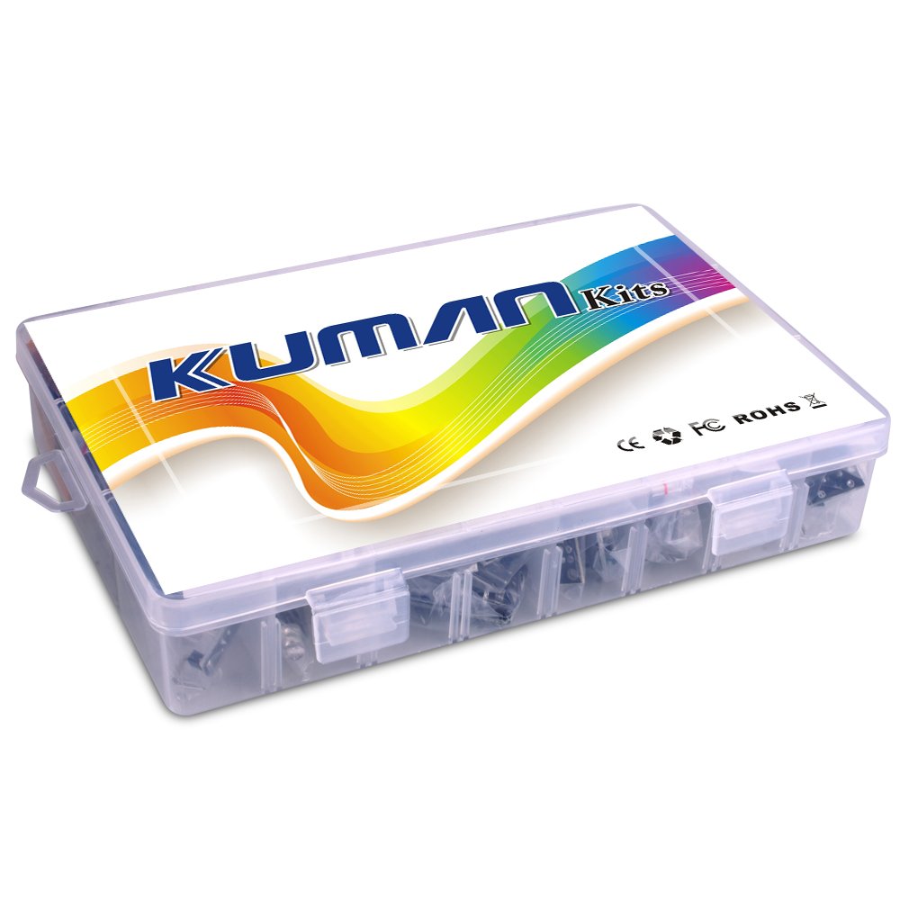 KINCREA KUMAN 38 modules Sensor Kit for Raspberry Pi RPi 3 2 Model B B+ A A+, 44 Components Kits K5 (38 modules Sensor kit)