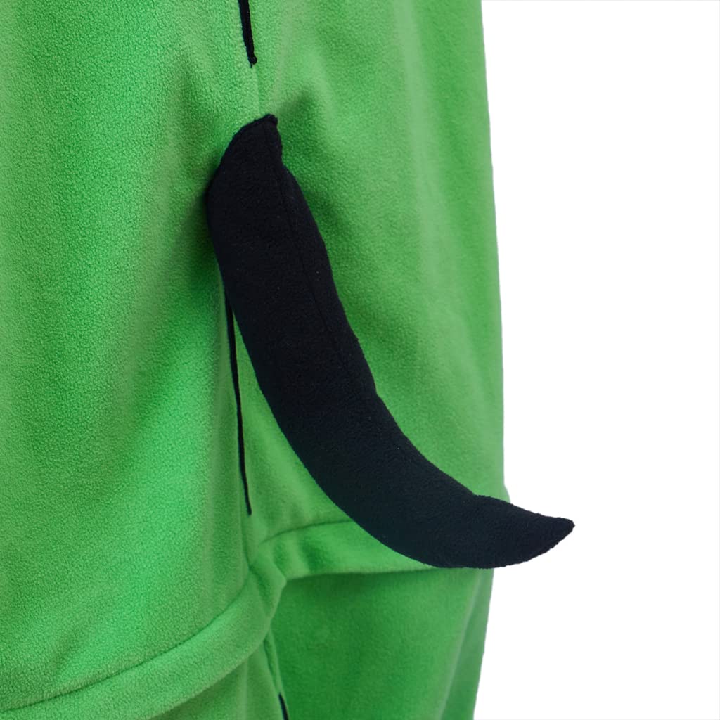 Invader Cosplay Zim Costume Gir Onesie Pajamas Animal Sleepwear (as1, alpha, m, regular, regular, Jack Skellington)