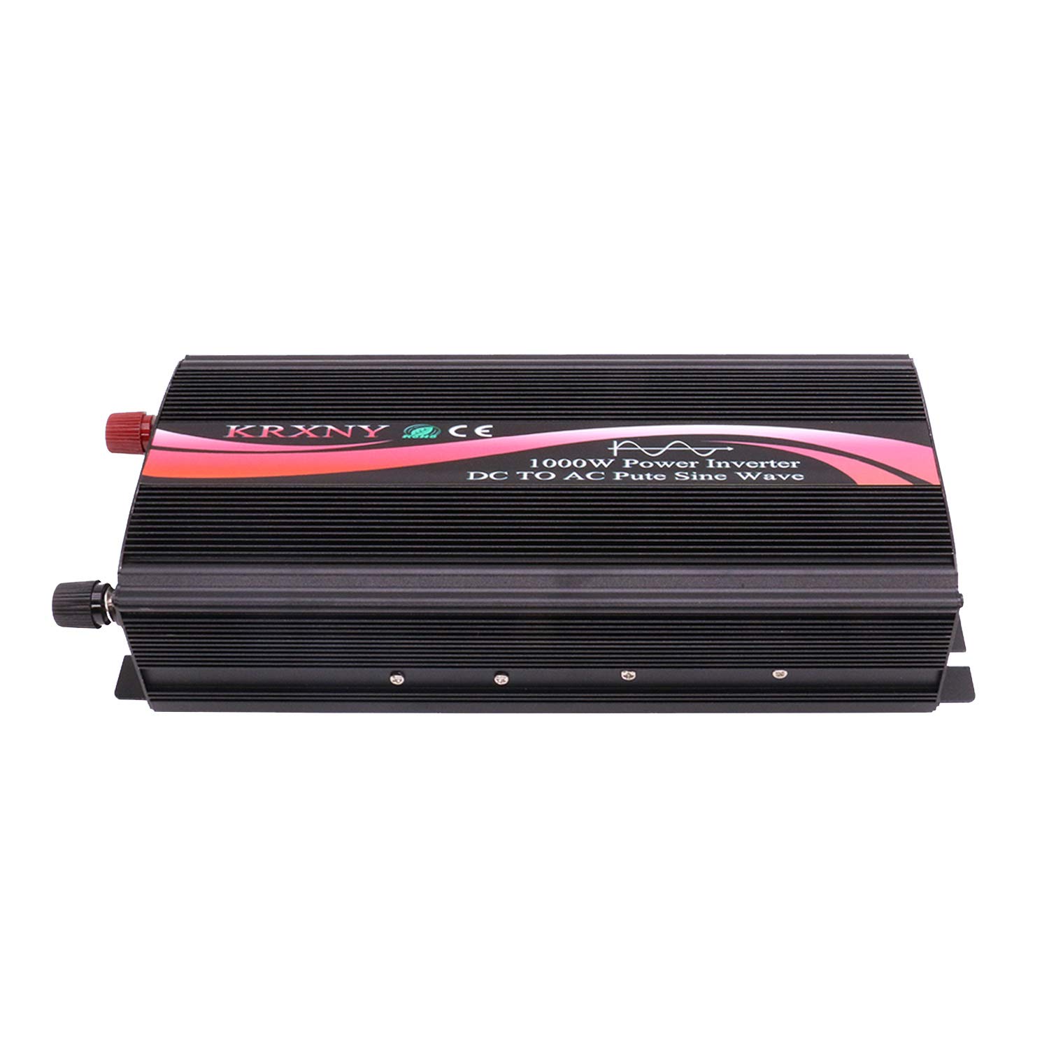 KRXNY 1000W Watt Pure Sine Wave Car Power Inverter Converter 12V DC to 110V 120V AC 60HZ with LED Display