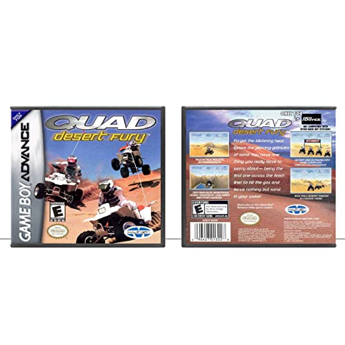 Quad: Desert Fury | (GBA) Game Boy Advance - Game Case Only - No Game