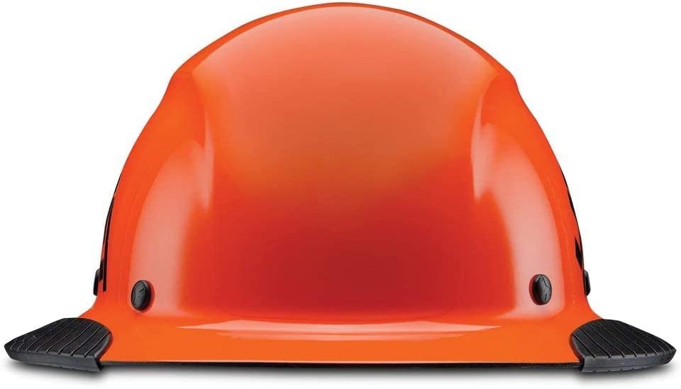 LIFT Safety DAX Fifty 50 Carbon Fiber Full Brim Hardhat (Orange)
