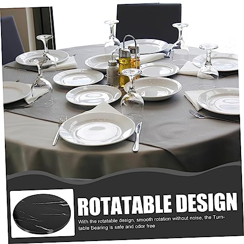 Table Turntable Kitchen Turntable Spices Turntable Table top Turntable Wood Table Rotating Plate Marble Table Turntable for Food for Dining Room Table to Rotate Dining Table Wooden
