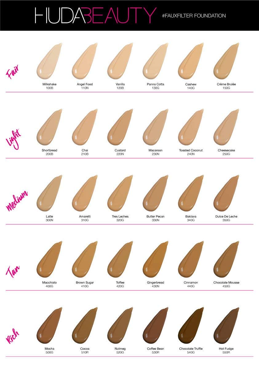 HUDA BEAUTY #FauxFilter Foundation - Gingerbread 430N