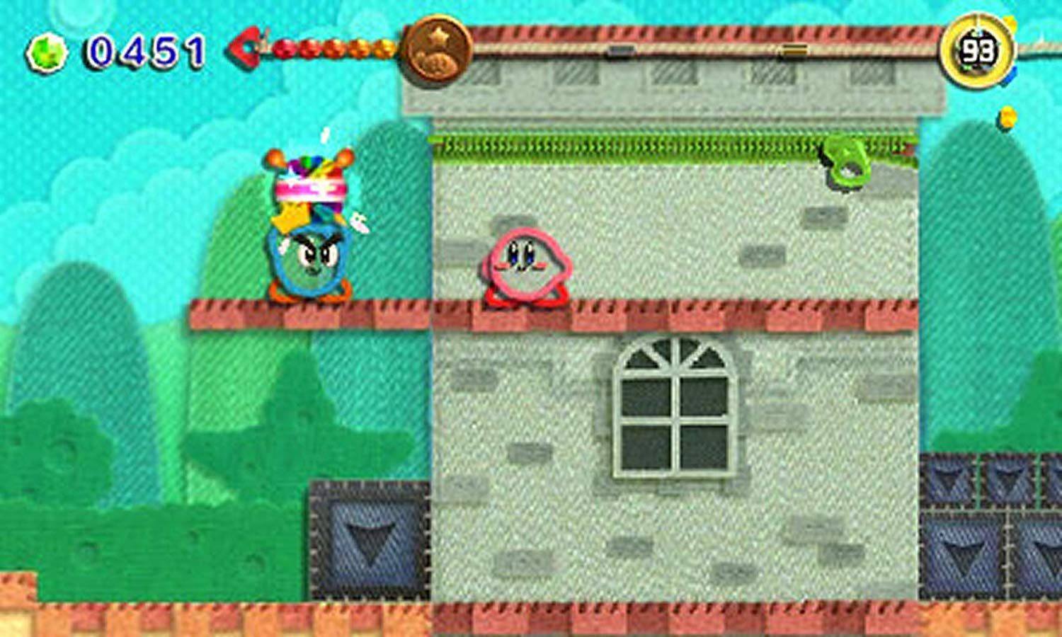 Kirby's Extra Epic Yarn (Nintendo 3DS)