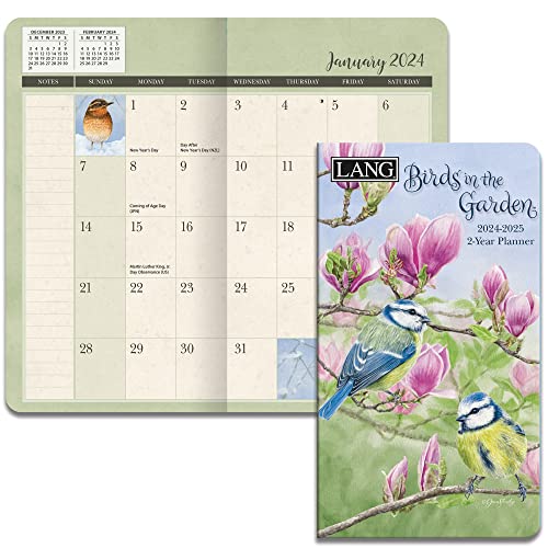 LANG Birds In The Garden 2024 Two Year Planner (24991071093)