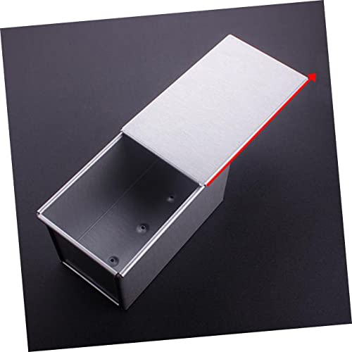 UPKOCH 1pc Mini Pan Aluminum Loaf Pans Mini Toast Bread Loaf Tin Toast with Cover Broiler Pan for Oven Kitchen Supplies Baking Tray Household Baking Plate Mold Baking Mold Bakeware Pie