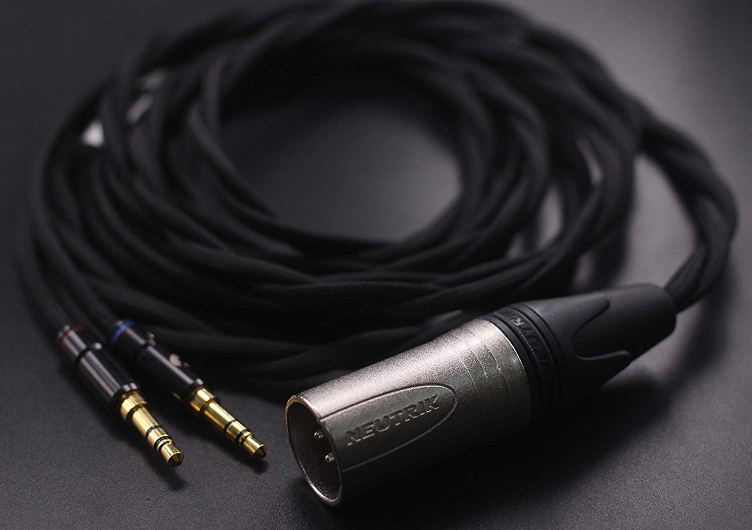 KK Cable HH-V HiFi Compatible Audio Upgrade Cable Replacement for T1 II, T5, Headphones, 4-pin XLR Male Plug. Audio Upgrade Cable. HH-V (1.5M(4.9FT))