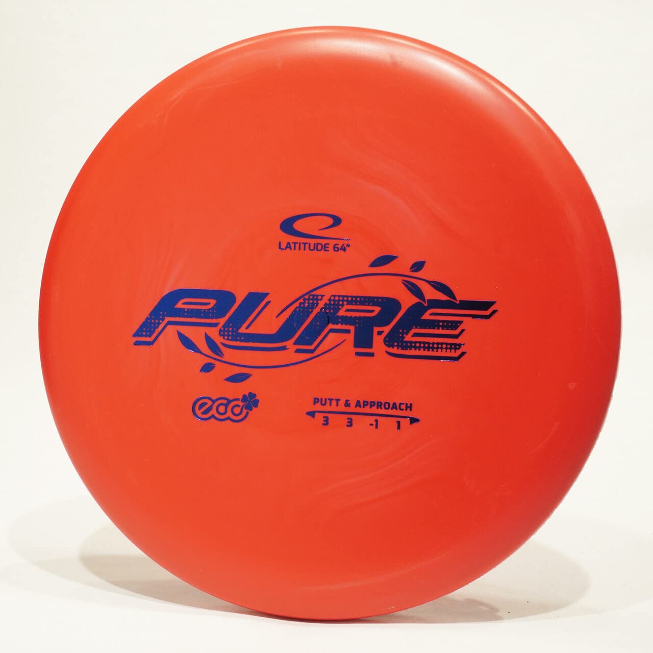 Latitude 64 Pure (Eco Zero) Putter & Approach Golf Disc, Pick Weight/Color [Stamp & Exact Color May Vary] White 173-174 Grams White 173-174 Grams