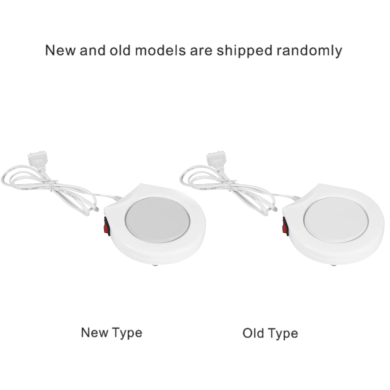 Mug Warmer Mat,White Electric Powered Cup Warmer Heater Pad Coffee Tea Milk Mug US Plug 110V