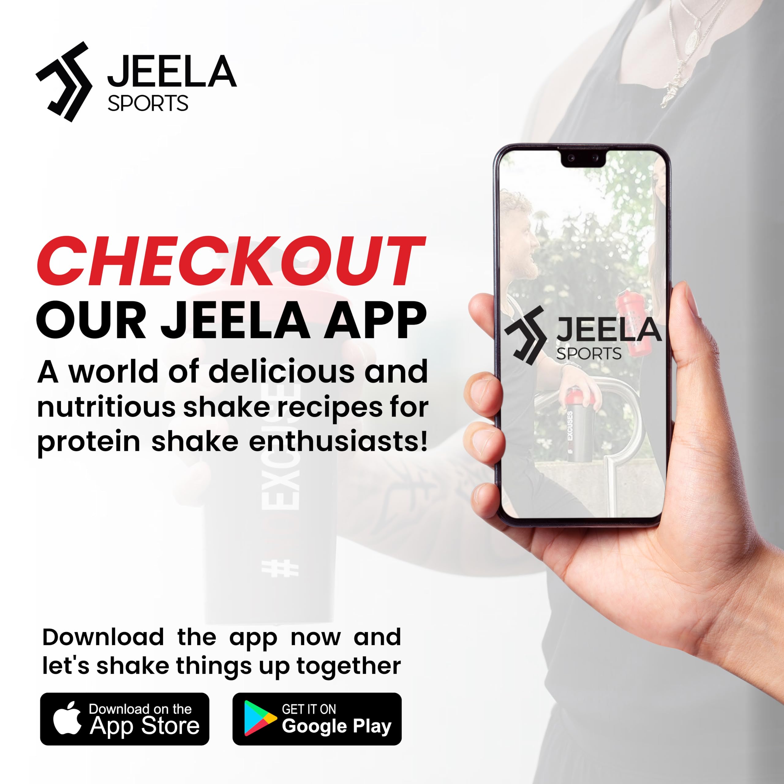 JEELA SPORTS 5 PACK Protein Shaker Bottles for Protein Mixes -20 OZ- Dishwasher Safe Shaker Cups for Protein Shakes - Shaker Cup for Blender Protein Shaker Bottle for Shakes Protein Shake Blender