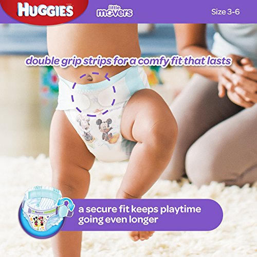 Huggies Little Movers Diapers, Size 5, 50 Count (Packaging May Vary)