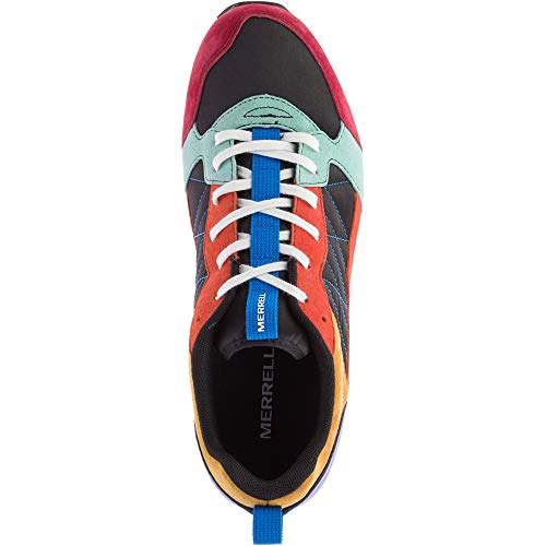 Merrell® Alpine Sport Sneakers for Men – Leather and Nylon Construction – Lightweight EVA Midsole Sport Multi 12 M